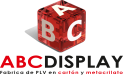 ABC Display – Fabrica de PLV en cartón y metacrilato en Madrid